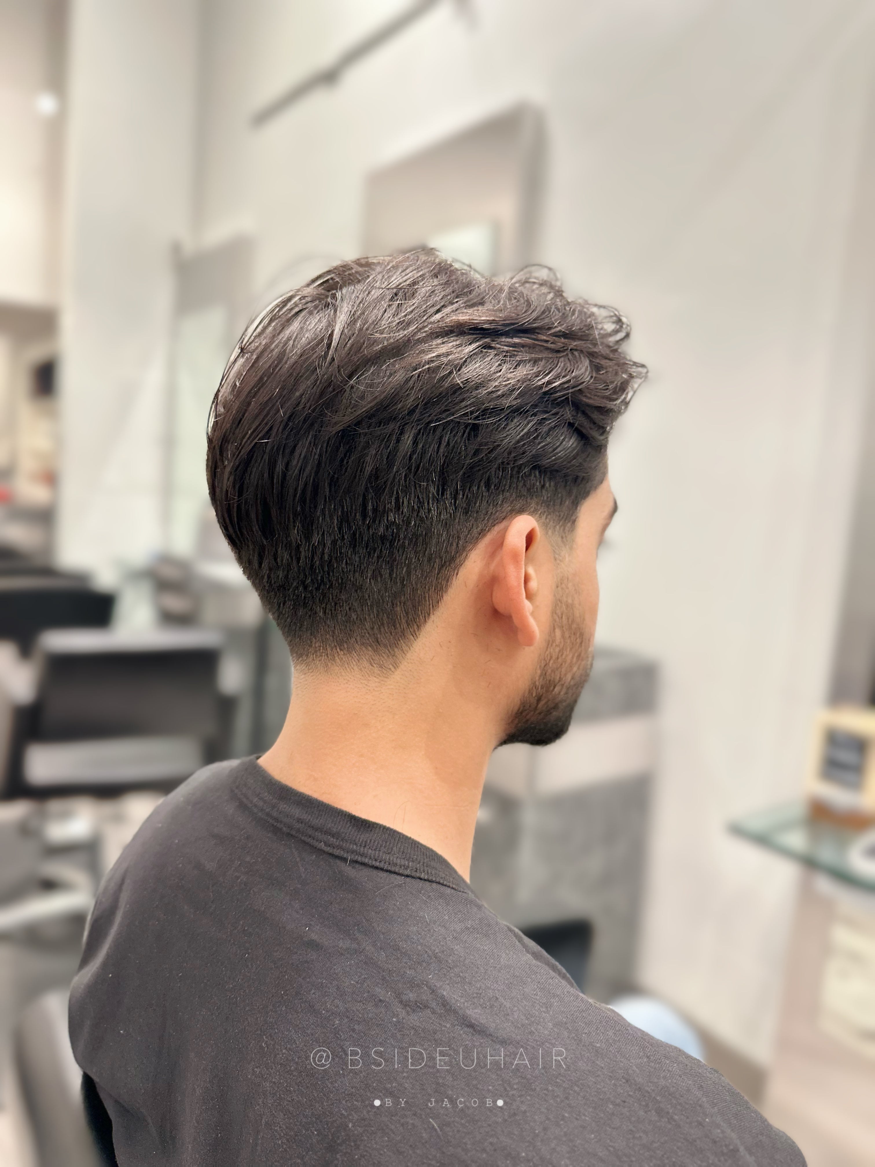 Hairstyles Back View For Men